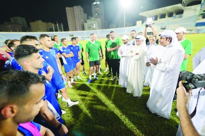 Minister Al-Mutairi pledges full support to Kuwait in World Cup ...