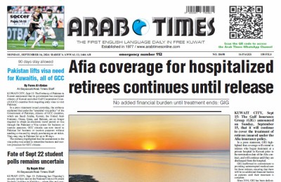 16th Sep | arabtimes