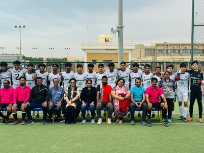 Indian Public School crowned champion at CBSE Kuwait Cluster Football ...