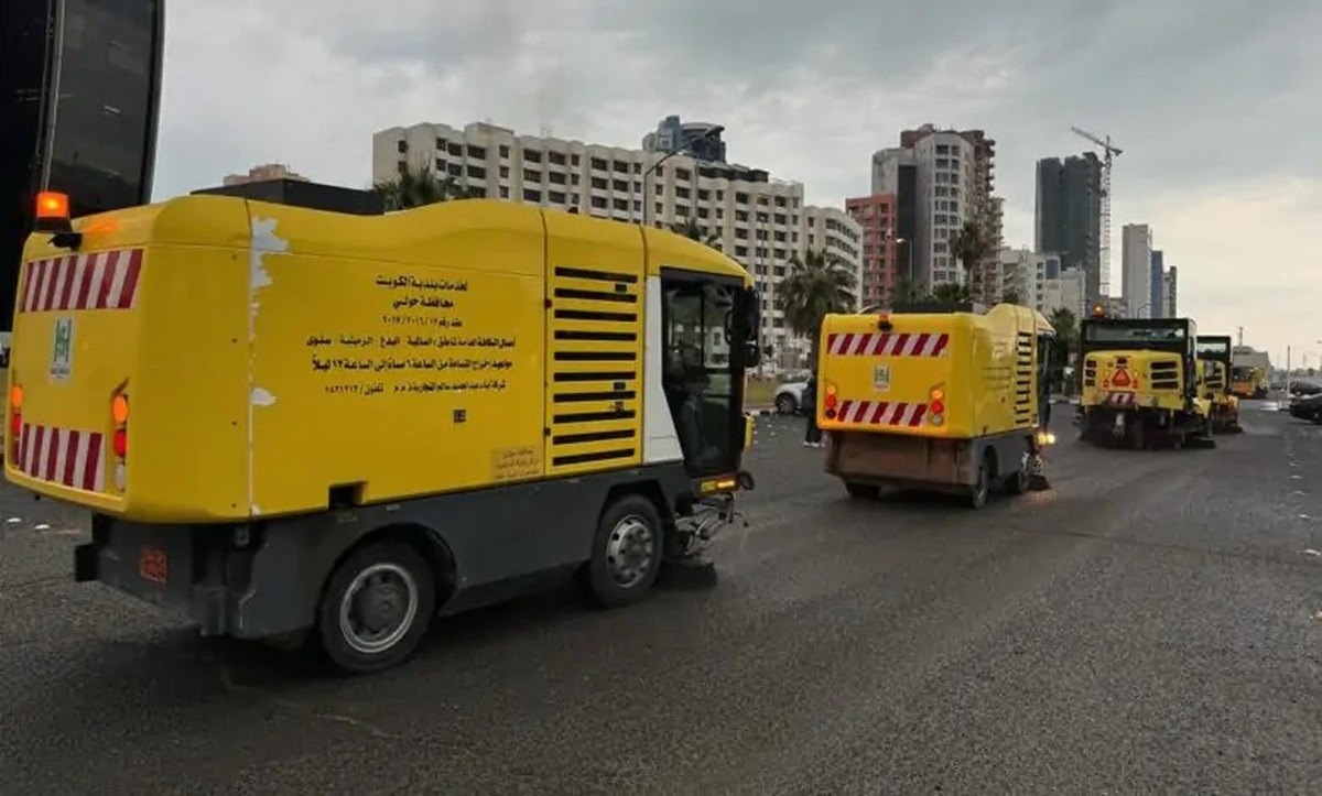 Municipality ramps up cleaning campaign ahead of Kuwait-South Korea ...