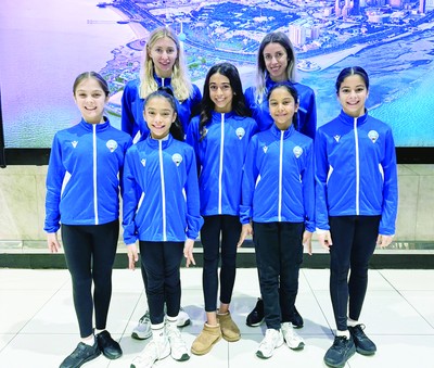 Kuwaiti rhythmic gymnastics team heads to Tunisia for Mediterranean ...