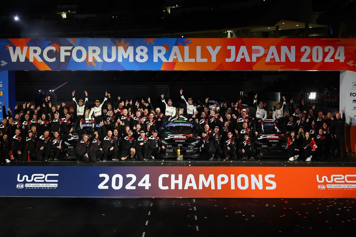 TGR-WRT dominates Rally Japan with a 1-2 victory | arabtimes