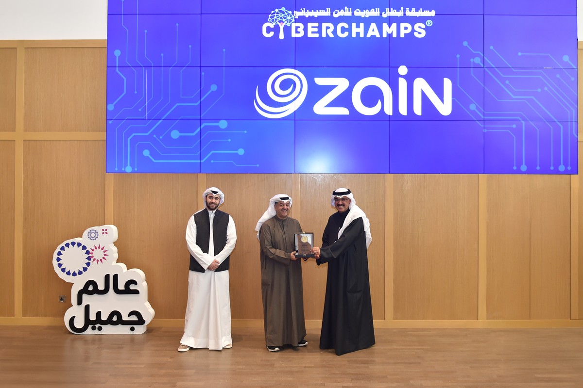 Zain joins in honoring winners of Kuwait CyberChamps Competition ...