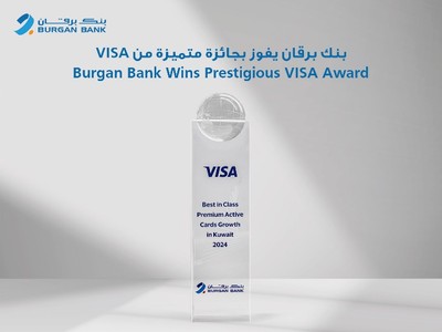 Burgan Bank Wins the Visa “Best-in-Class Premium Active ‎Cards Growth ...