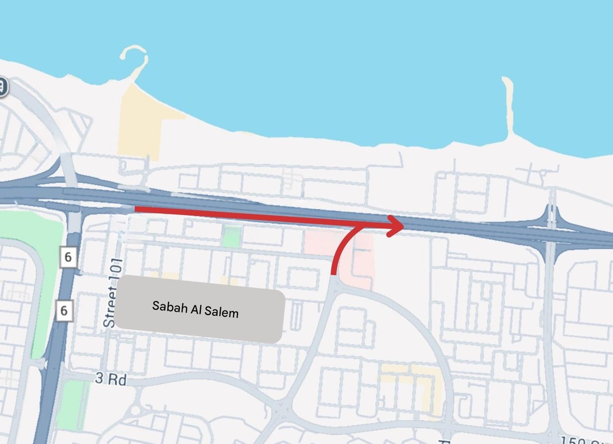 Two lanes on Fahaheel Expressway closed until April 23 | arabtimes