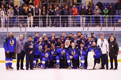 Kuwait crushes Iran 11-0 to win bronze at the Ice Hockey World ...