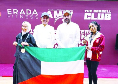 Kuwait’s Al-Nasr women’s team makes history with two gold medals in ...