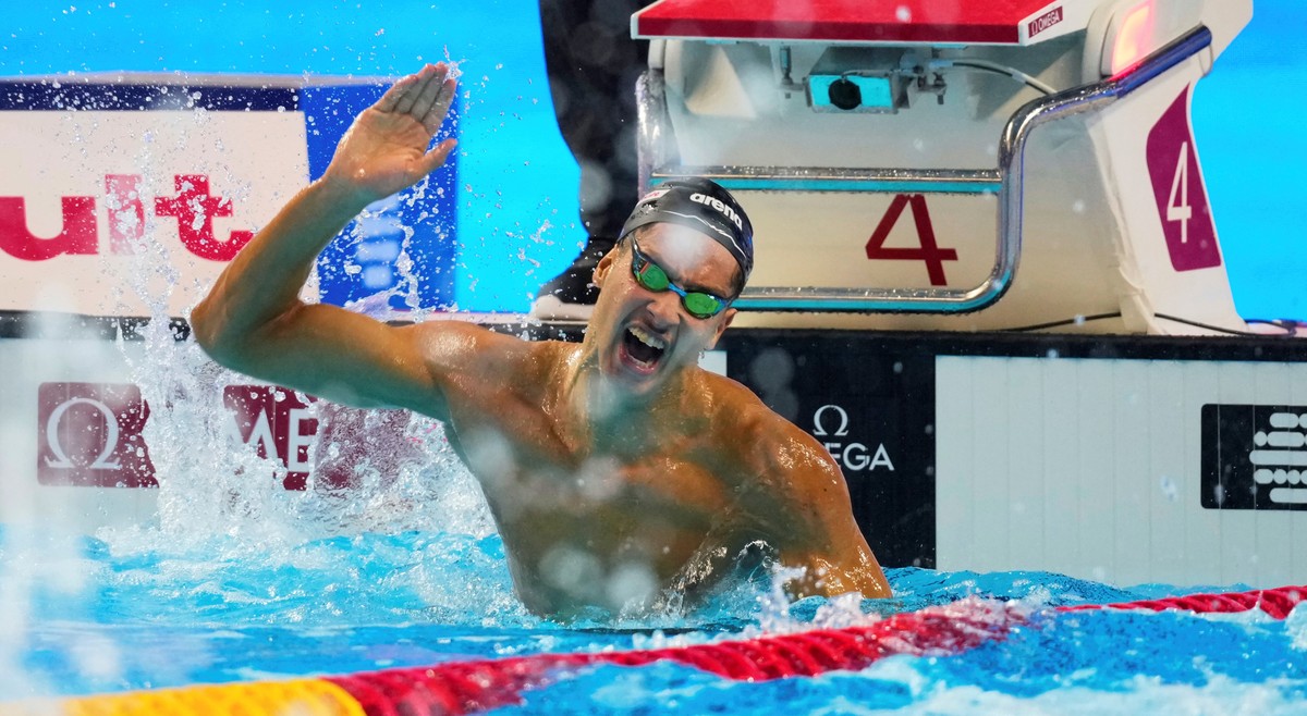 Tunisia’s Jaouadi wins 800 free as Marchand shatters 200m IM world ...