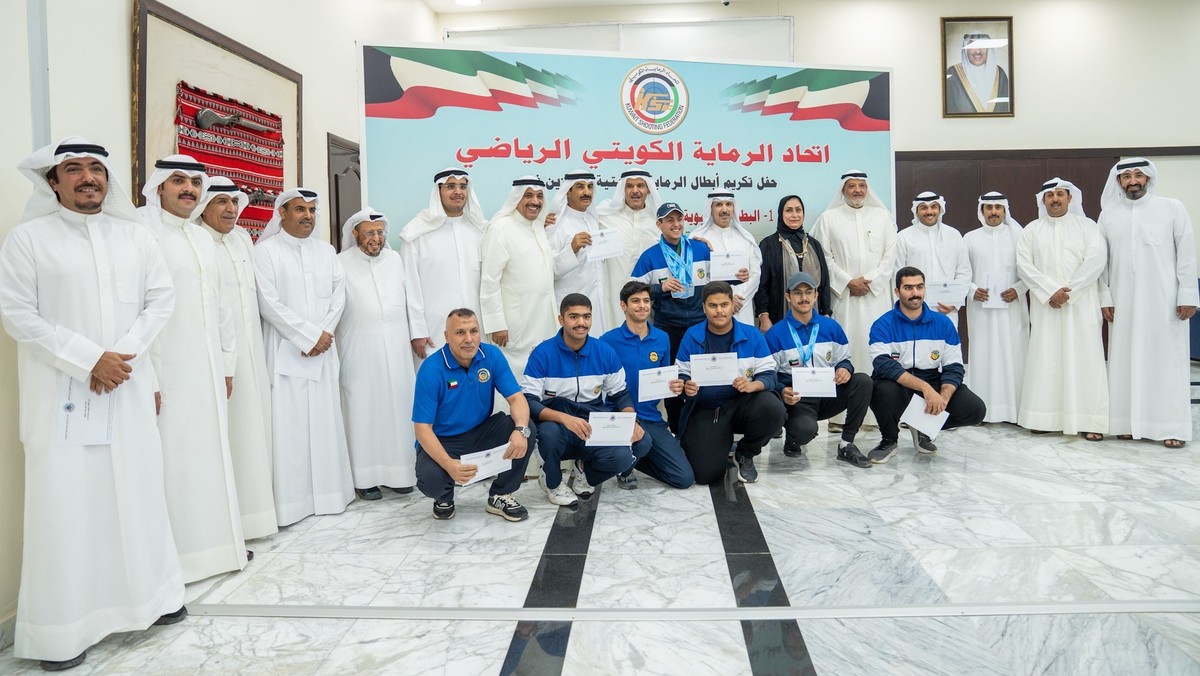Kuwait Shooting Federation honors Gulf, Arab, and Asian championships ...