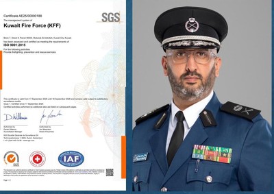 Kuwait Fire Force earns prestigious ISO certification for quality ...