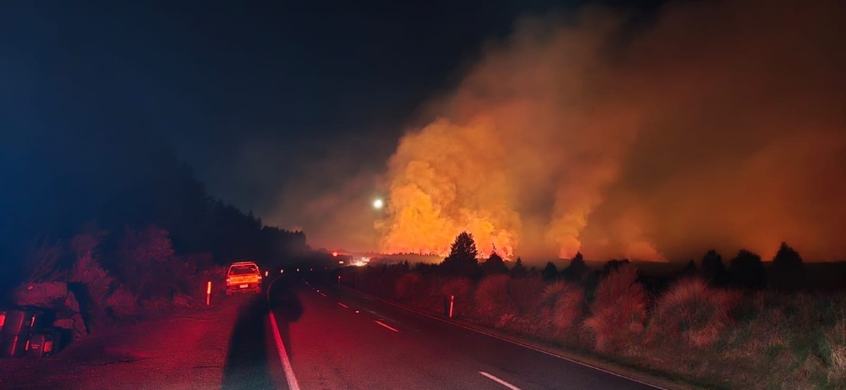 New Zealand national park fire continues to blaze | arabtimes