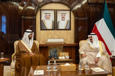 Kuwait Prime Minister receives UAE State Minister | arabtimes