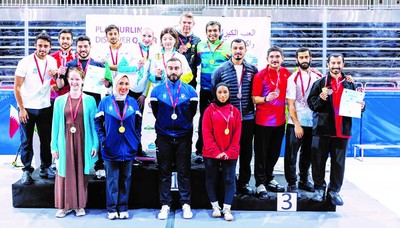 Curling team takes third at Qatar International Open | arabtimes