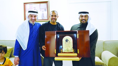 Al-Mutawa recognized for outstanding career with Qadsia and national ...