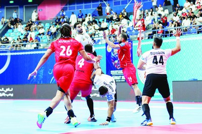 Kuwait Club is on the brink of qualification at the Asian Club Handball ...