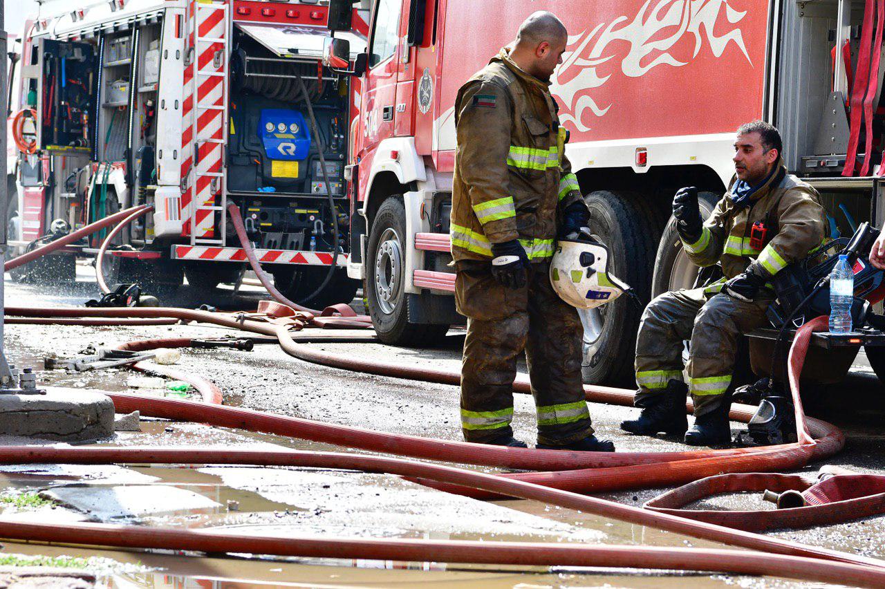 Fire at Khaitan injures two | arabtimes