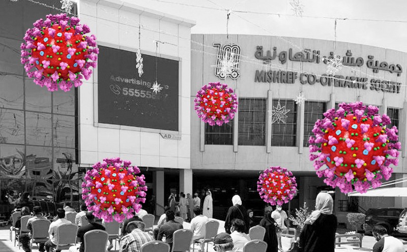 118 employees of Mishref Co-op infected with coronavirus | arabtimes