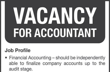 Job Vacancy For Accountant | arabtimes