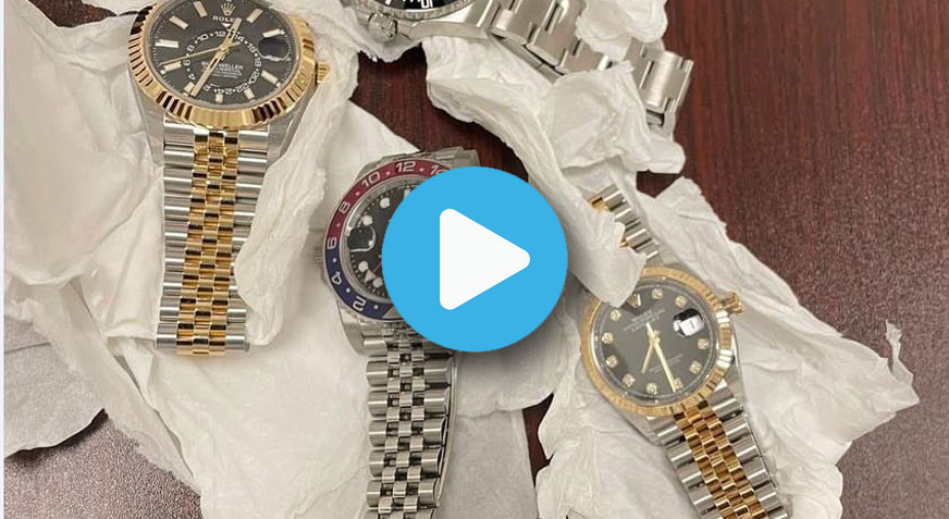 Customs manage to seize number of precious watches hidden in socks ...