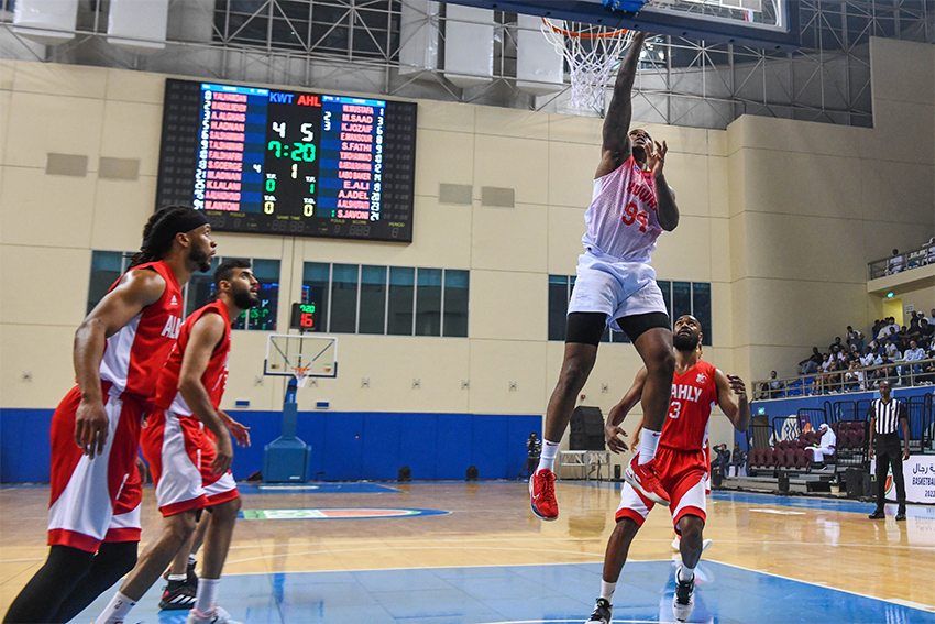 Kazma club and Kuwait club win in 34th Arab Basketball Club ...