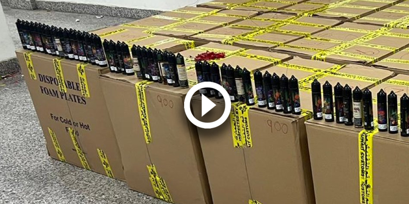 Smuggling attempt of 20,699 flavored e-cigarettes to Saudi Arabia ...