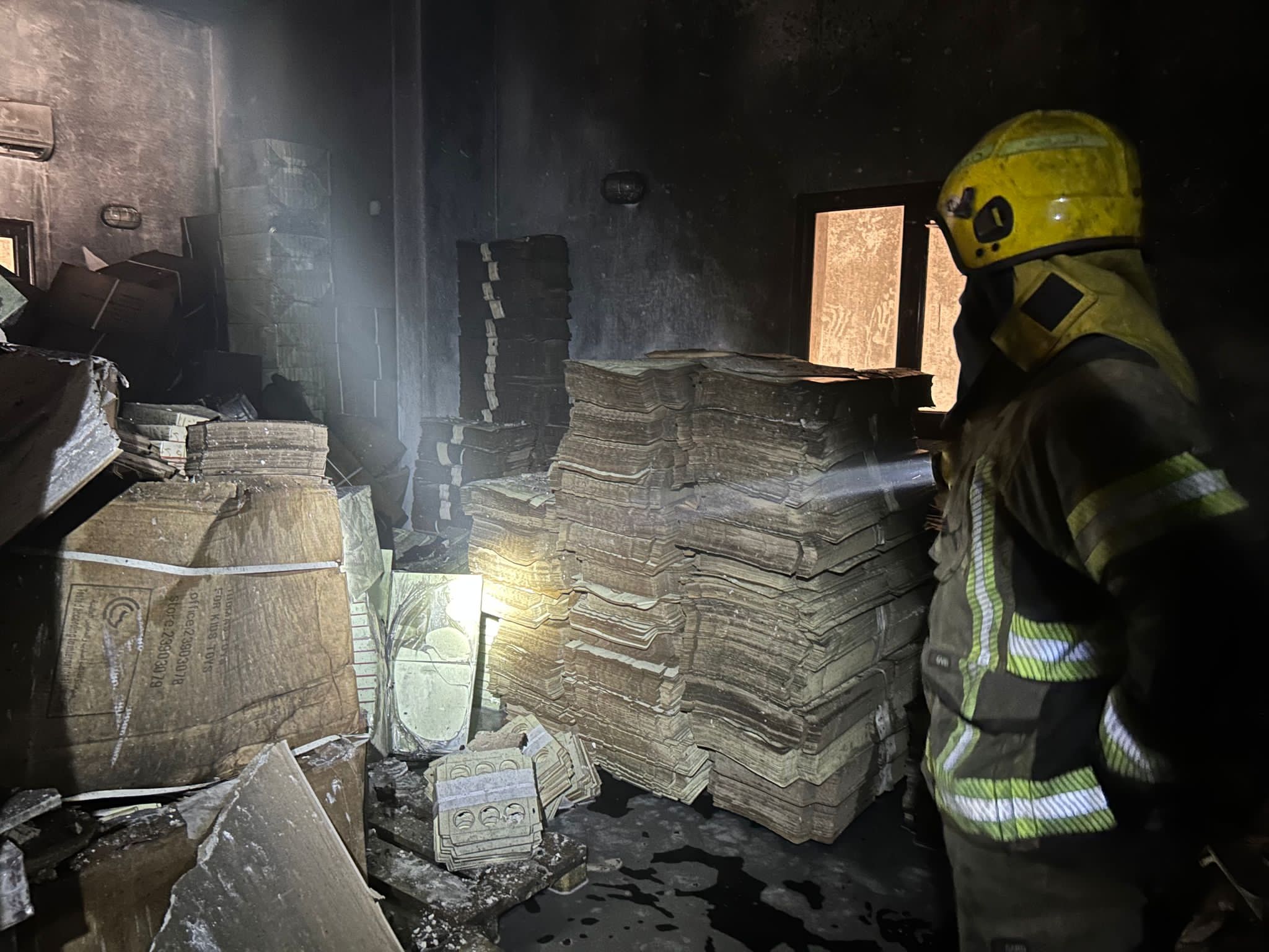 Swift Response By Fire Service Prevents Injuries | arabtimes
