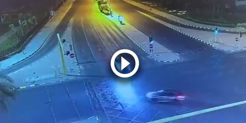 Video footage: Fashionista's Red Light Violation Causes Accident ...