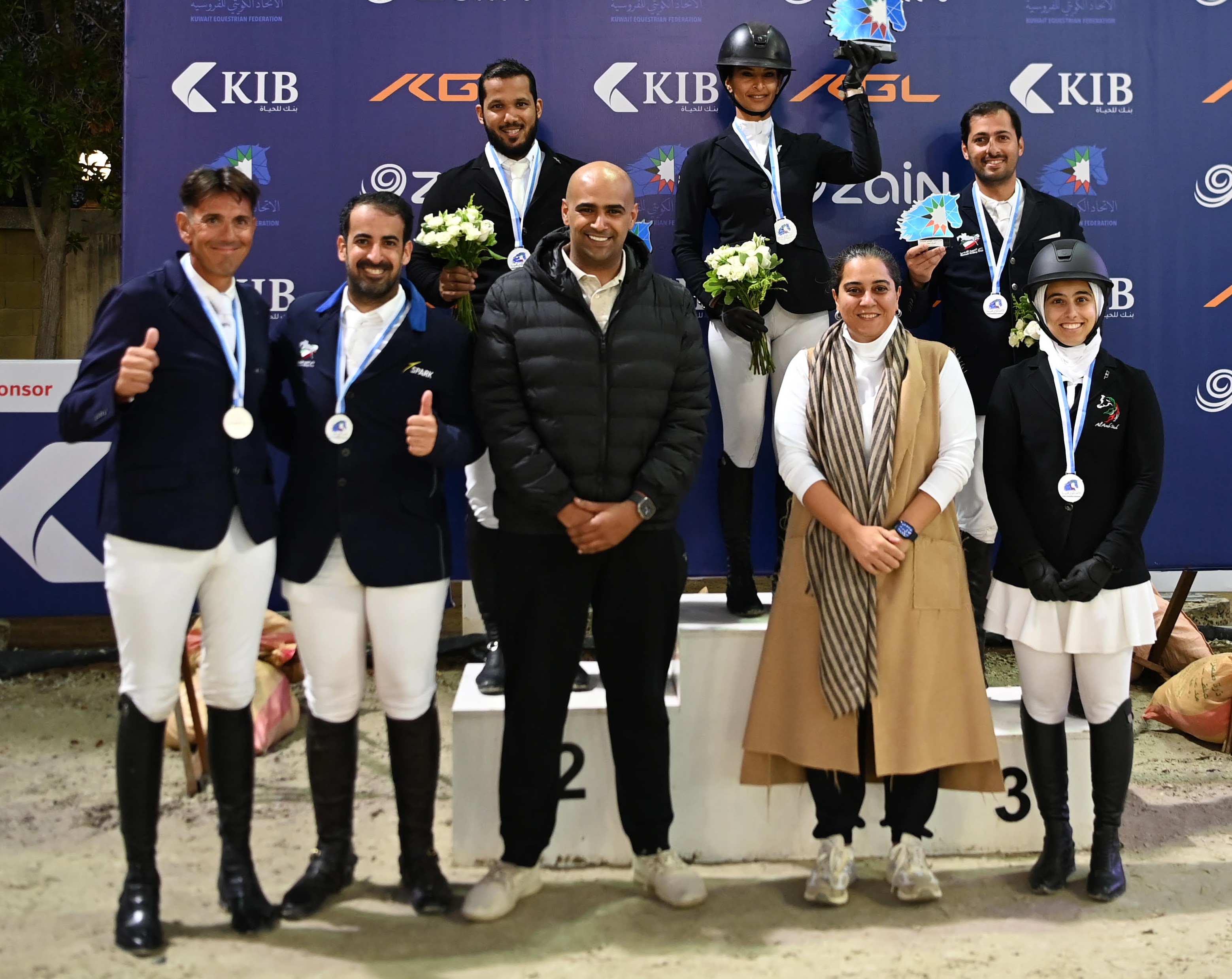 Al-Musallam secures victory in second round of Equestrian League ...