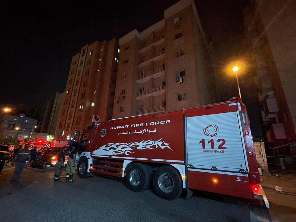 Swift Action by Hawalli and Salmiya Fire Teams Quells Apartment on ...