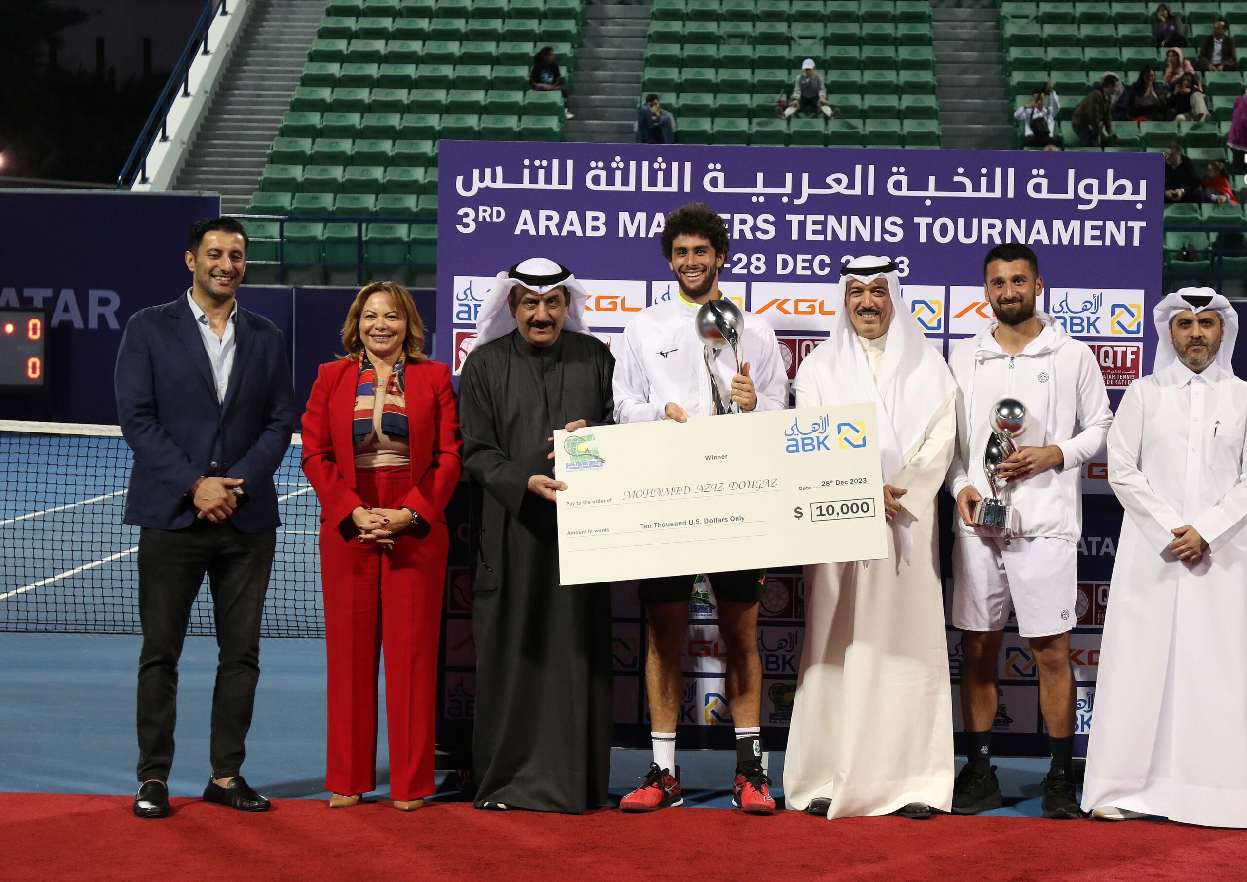 Al Ahli Bank of Kuwait Sponsors the Arab Elite Tennis Championship ...