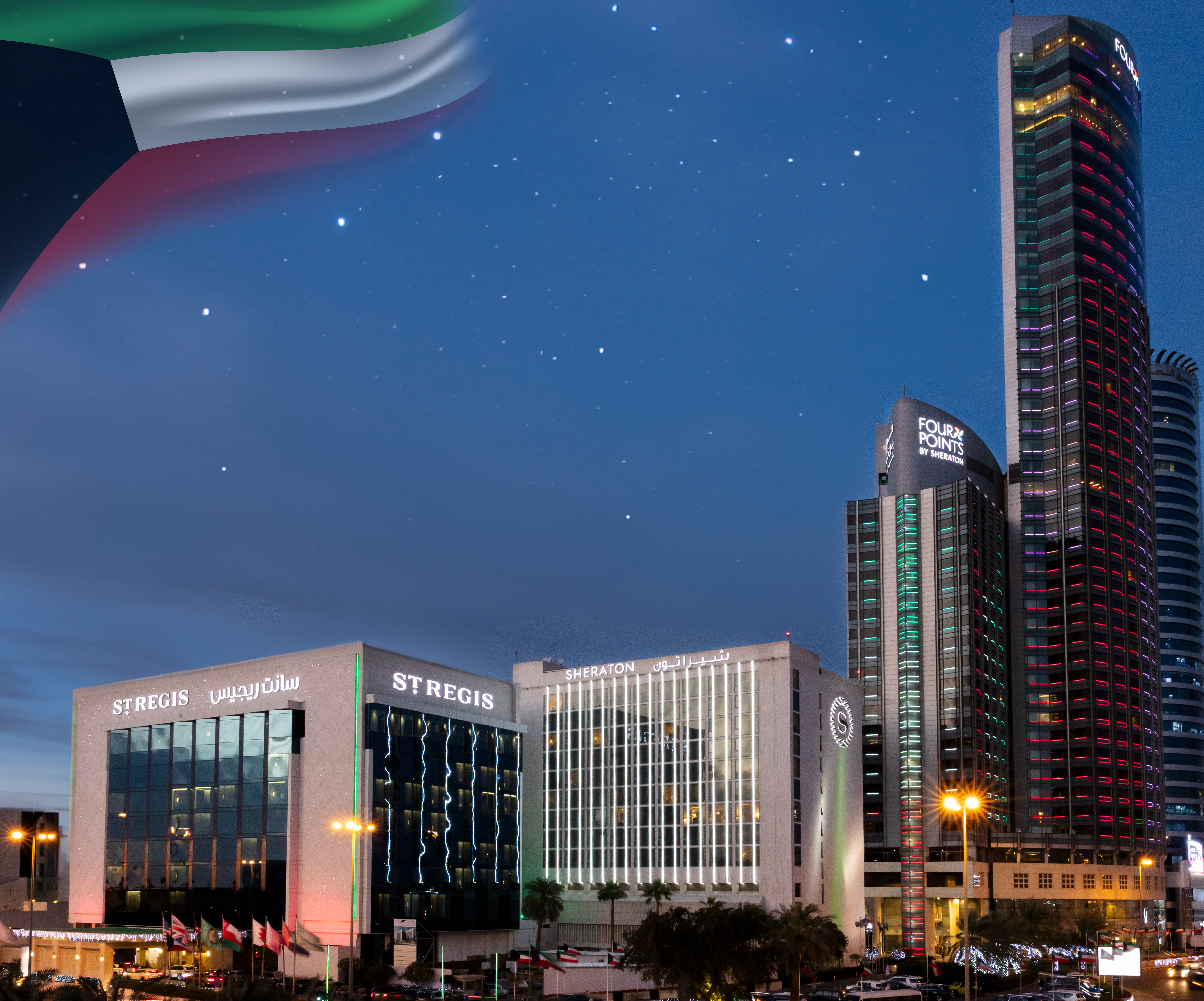 The St. Regis Kuwait, Sheraton Kuwait & Four Points by Sheraton Kuwait ...