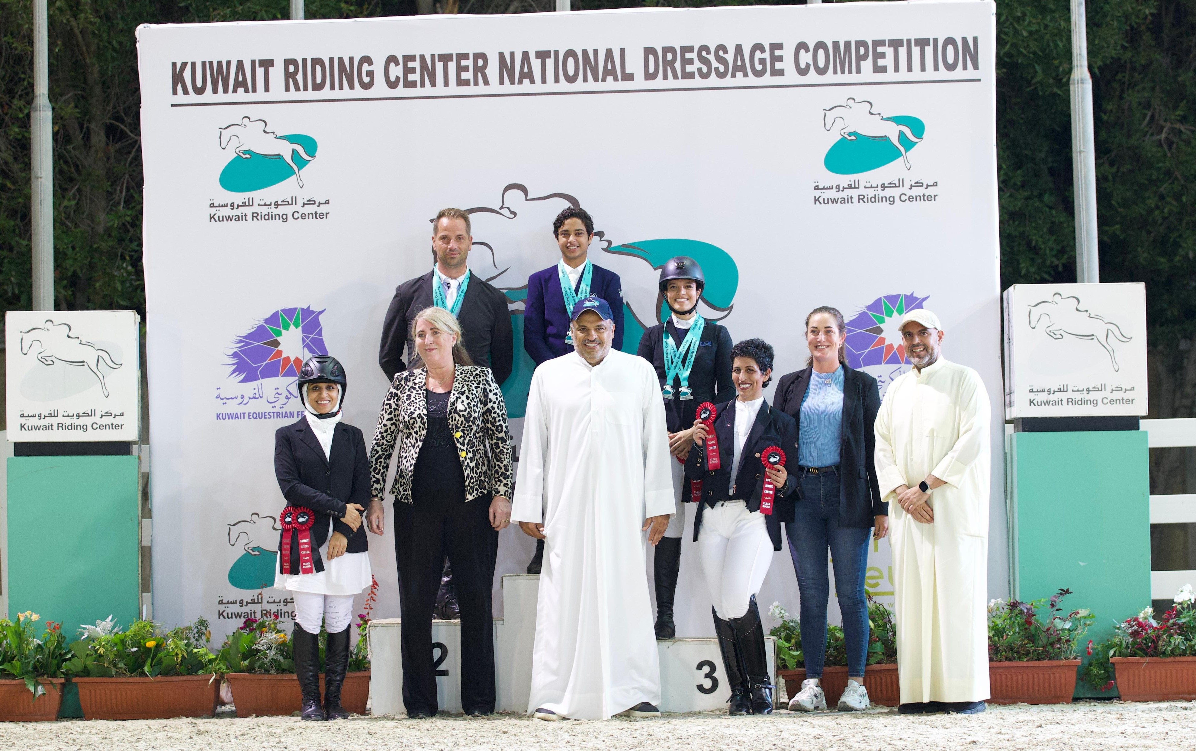 Al-Kharafi claims top honors in the inaugural Dressage Championship ...