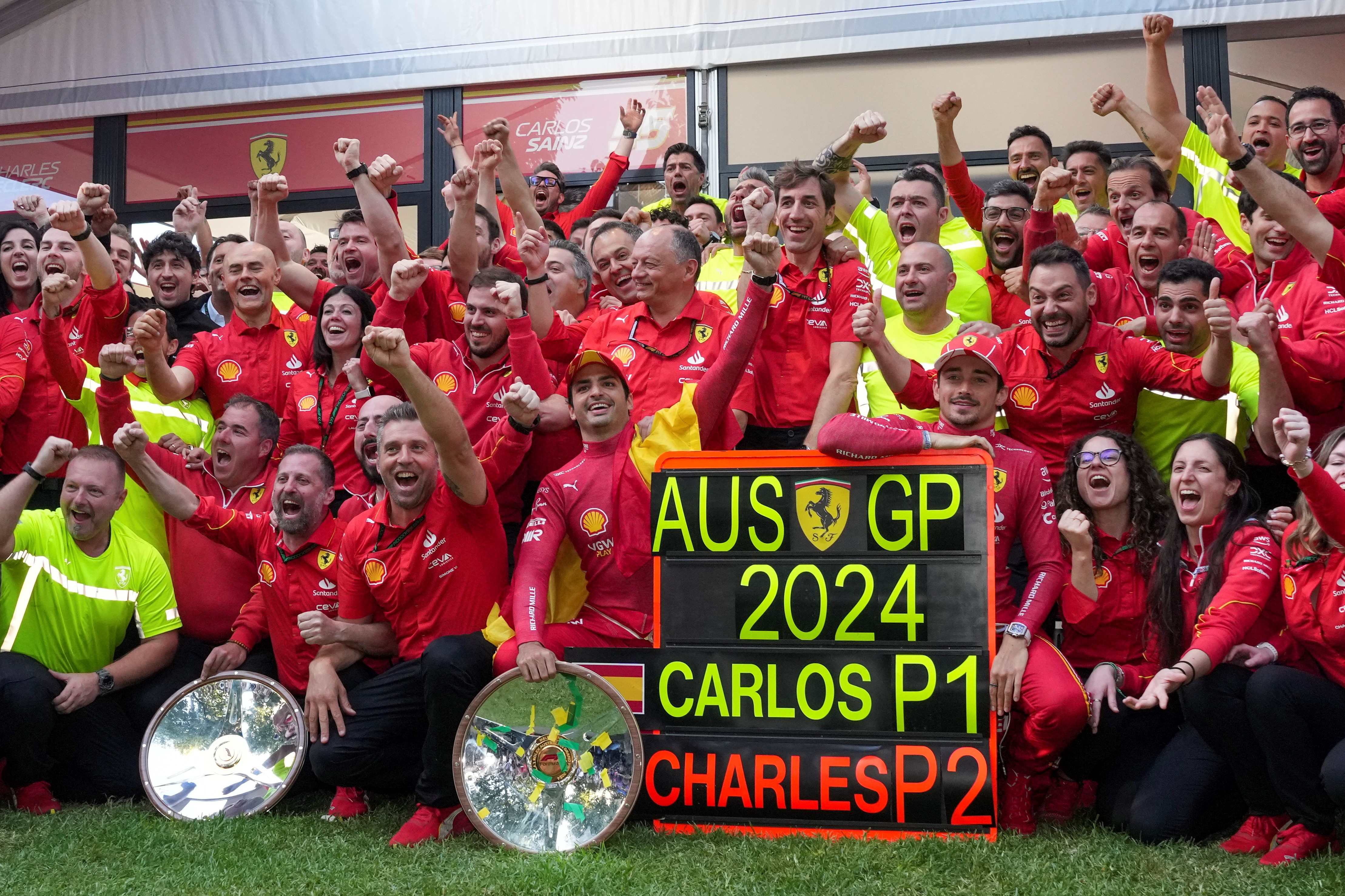 Sainz wins F1 Australian GP after Verstappen retires early | arabtimes