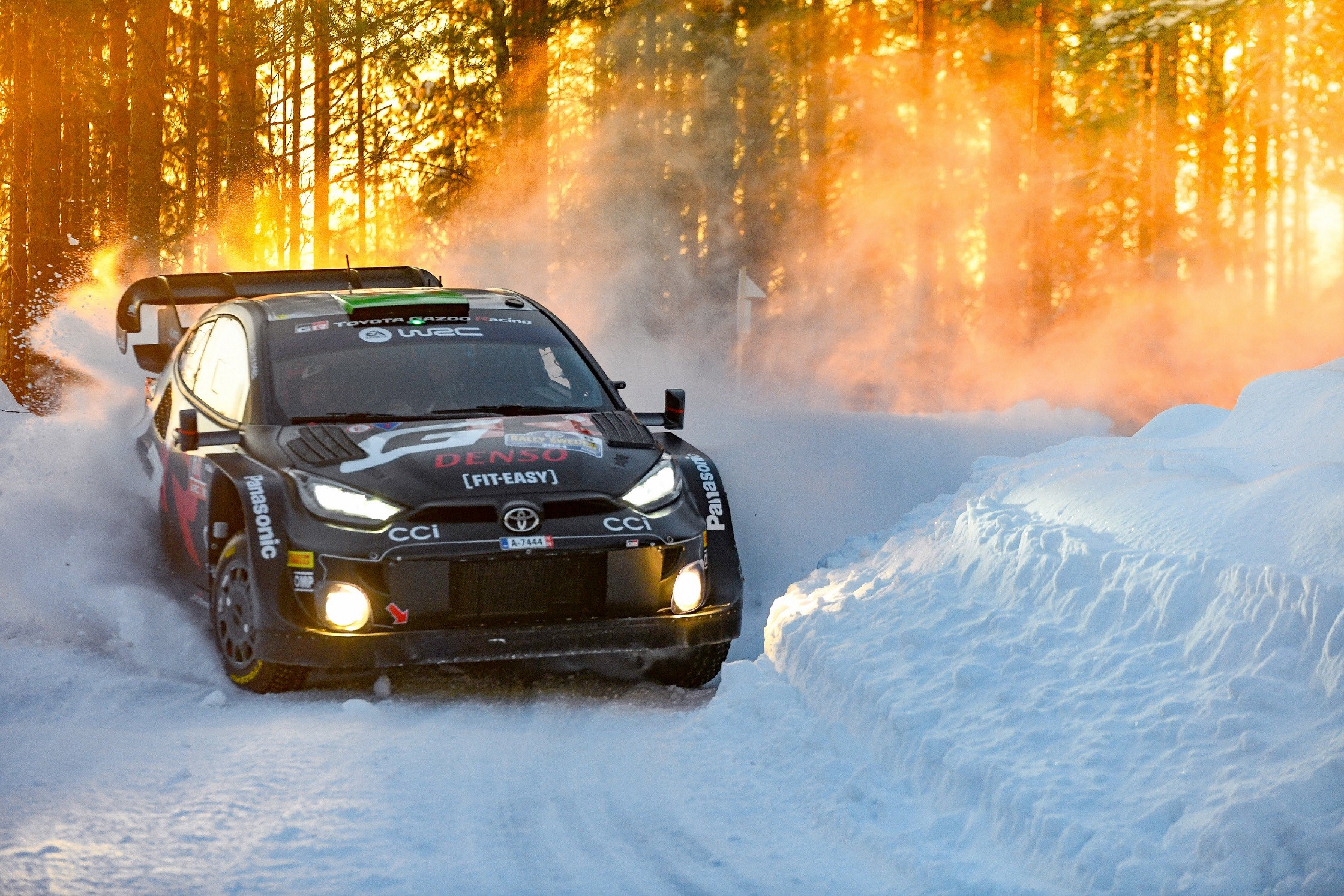 TOYOTA GAZOO Racing Secures Podium Finish on Swedish Snow | arabtimes