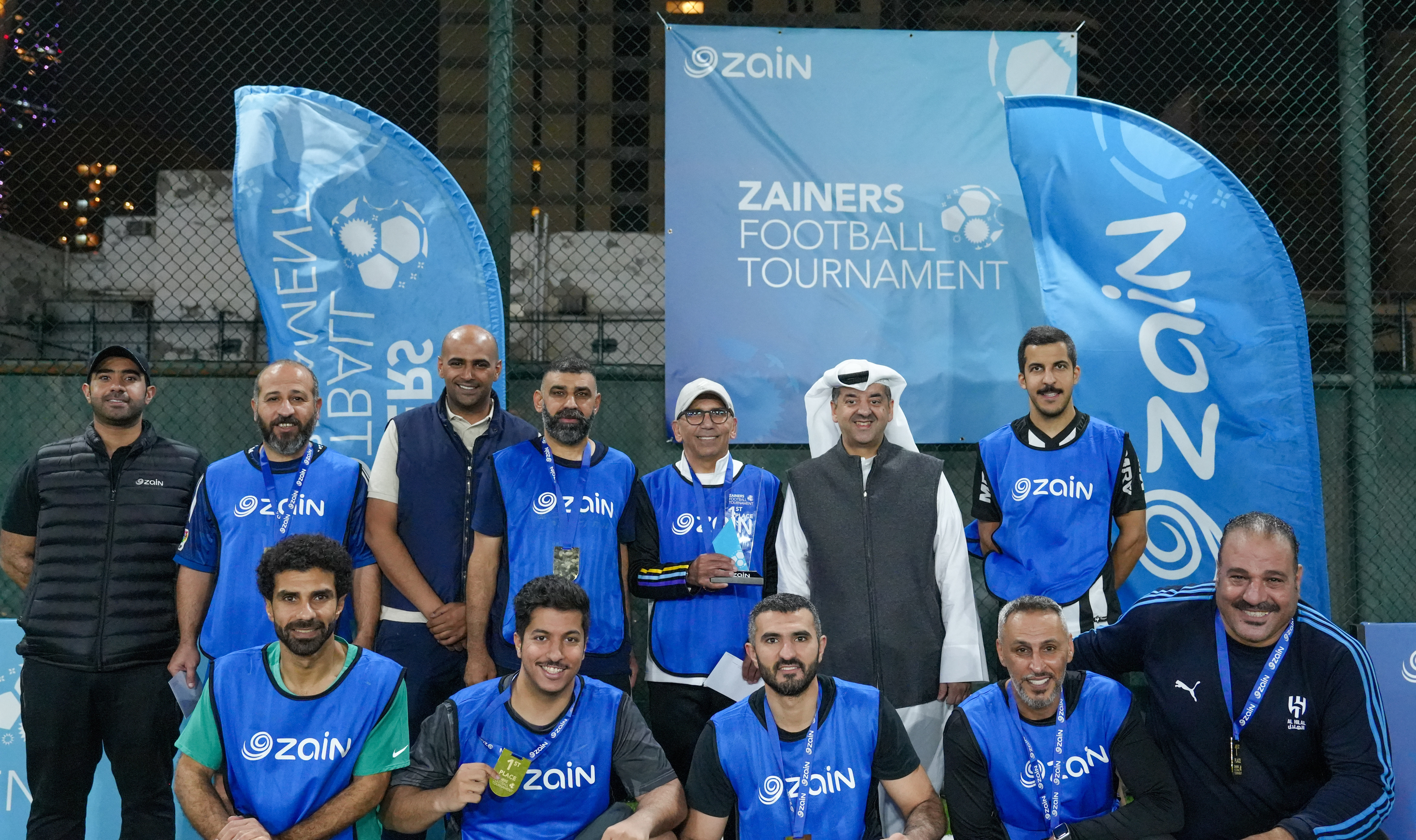 Zain hosts thrilling Ramadan football tournament for staff | arabtimes
