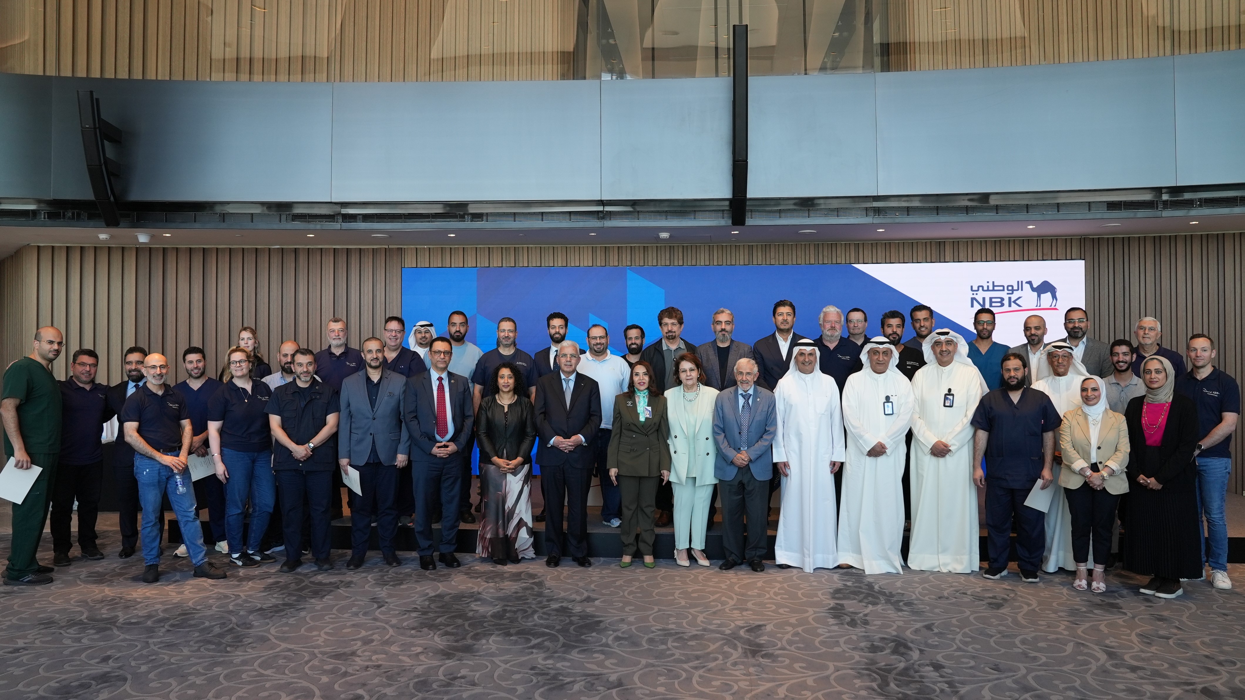 NBK Sponsors Specialized Training for Kuwaiti Medical Team Heading to Gaza | arabtimes