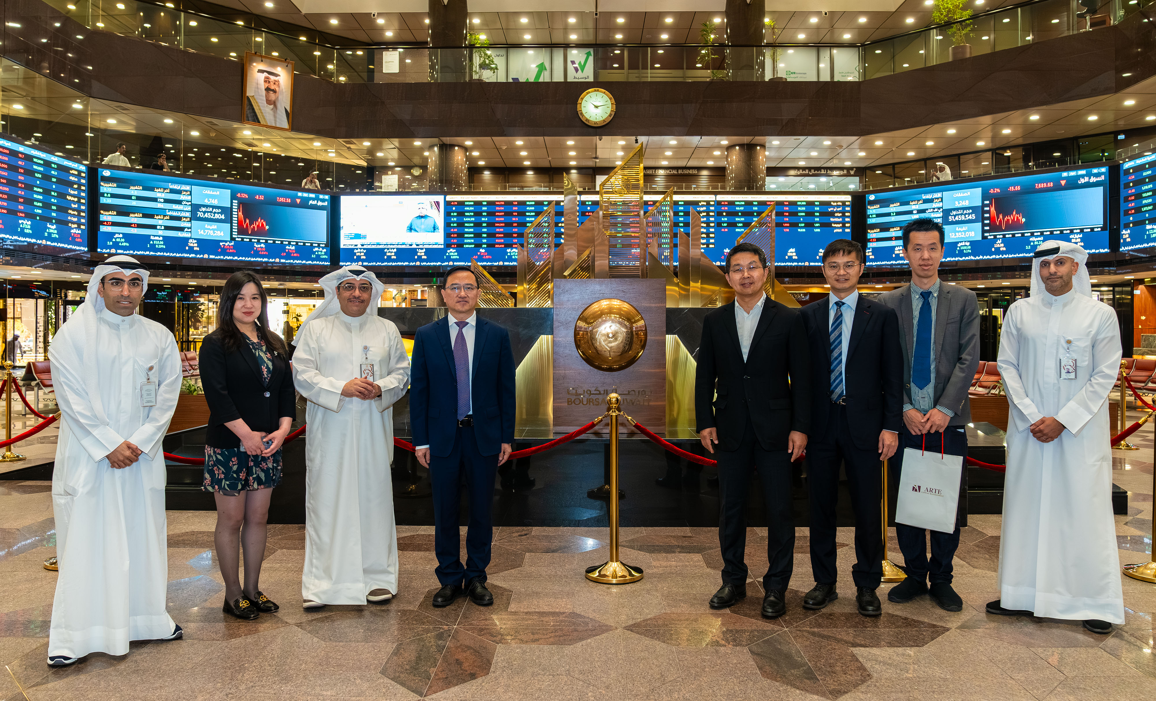 Boursa Kuwait hosts Chinese companies keen on listing in Kuwait | arabtimes