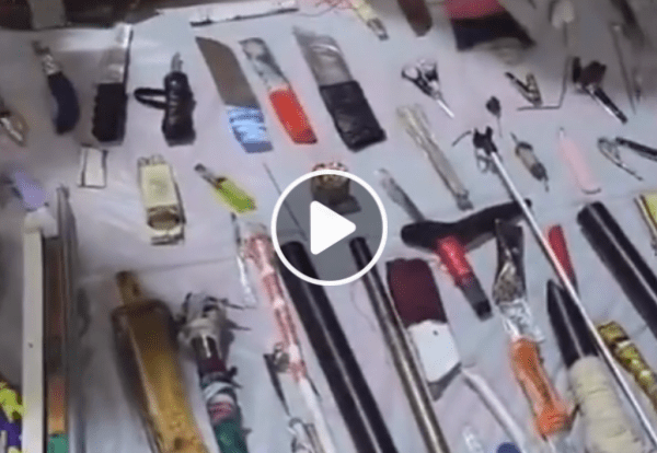 Surprise Prison Raid Reveals Secretly Hidden Contraband | arabtimes