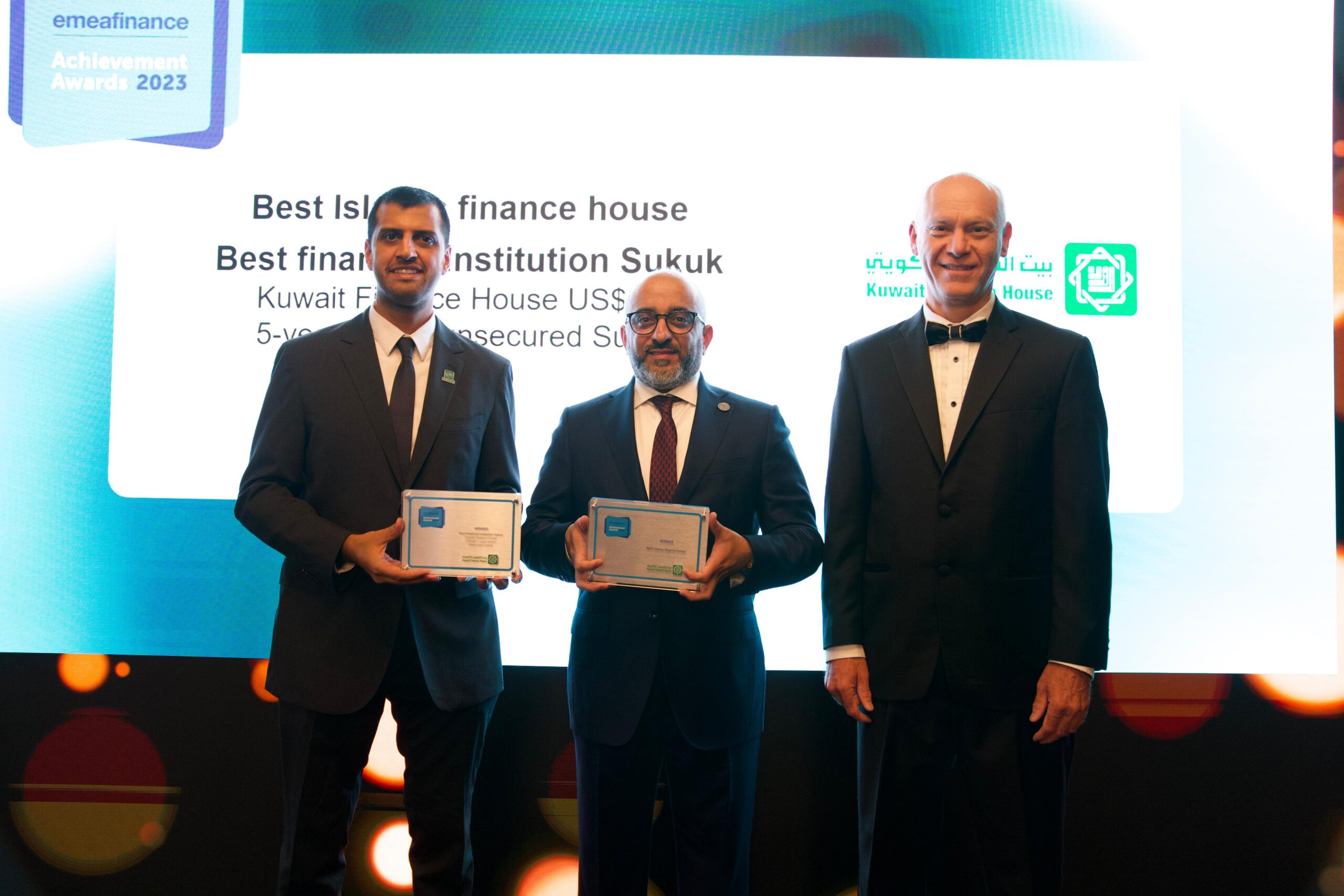 KFH Wins Two Prestigious Awards from EMEA Finance | arabtimes