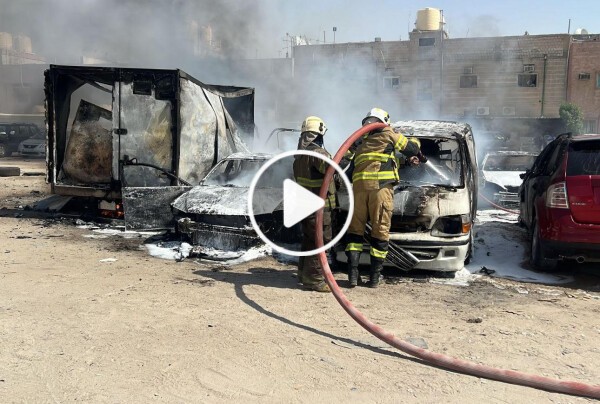 Jleeb Vehicle Fire Contained with No Significant Injuries | arabtimes Jleeb Vehicle Fire Contained with No Significant Injuries | arabtimes